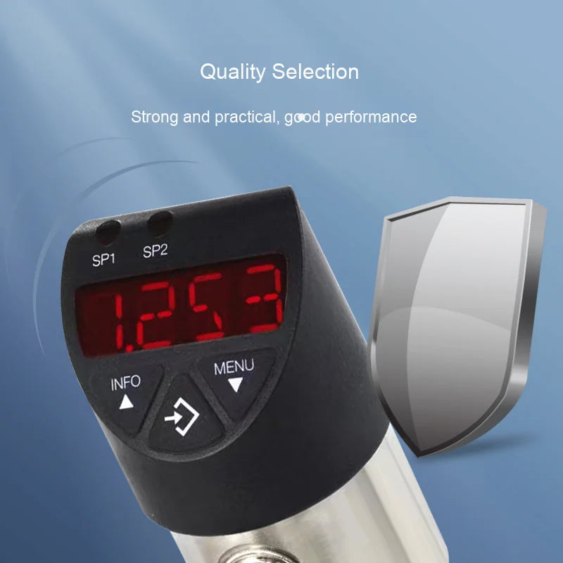 WIKA Electronic Pressure Switch PSD-4 Series High Precision Pressure S – ANTLETS