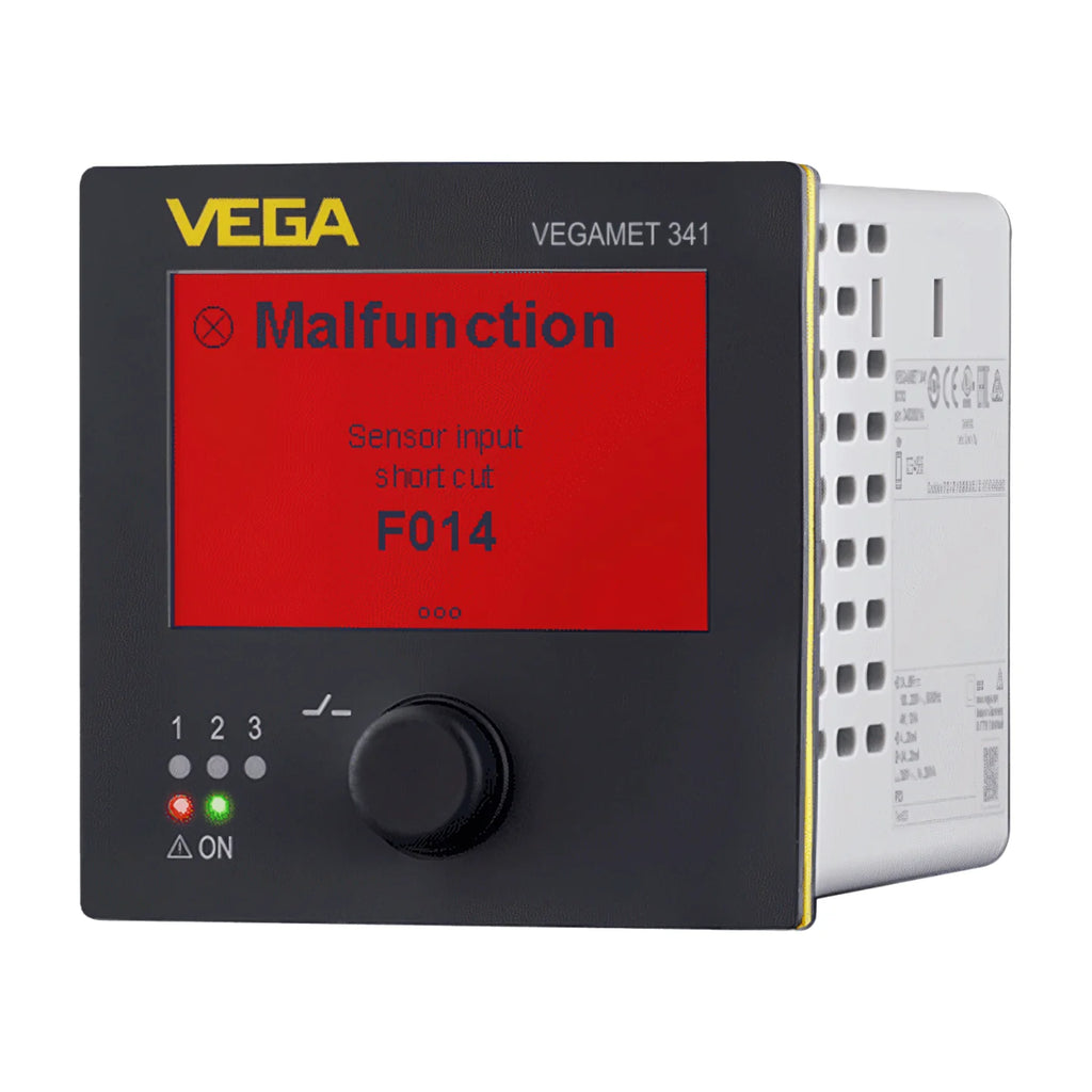 VEGA VEGAMET 341 Built-in controller and display instrument for level ...