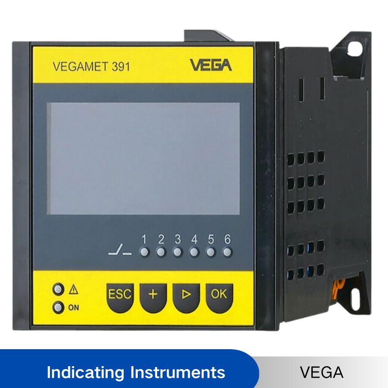 VEGA VEGAMET 391 Controller and display instrument for level sensors ...